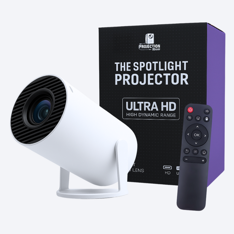 The Spotlight Projector - HD, SMART, Bright & Vibrant Quality