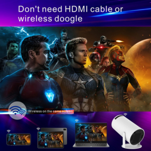 The Spotlight Projector - HD, SMART, Bright & Vibrant Quality Projector