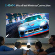 The Spotlight Projector - HD, SMART, Bright & Vibrant Quality Projector
