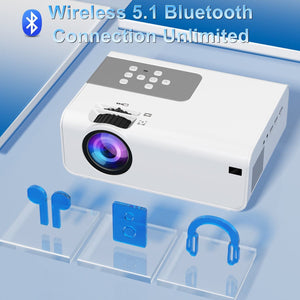 Led Mini Spotlight Projector - HD smart, Bright & Vibrant Quality